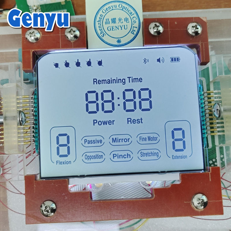 LCD Seven Segment Display Digital LCD Display HTN White Backlight For ...