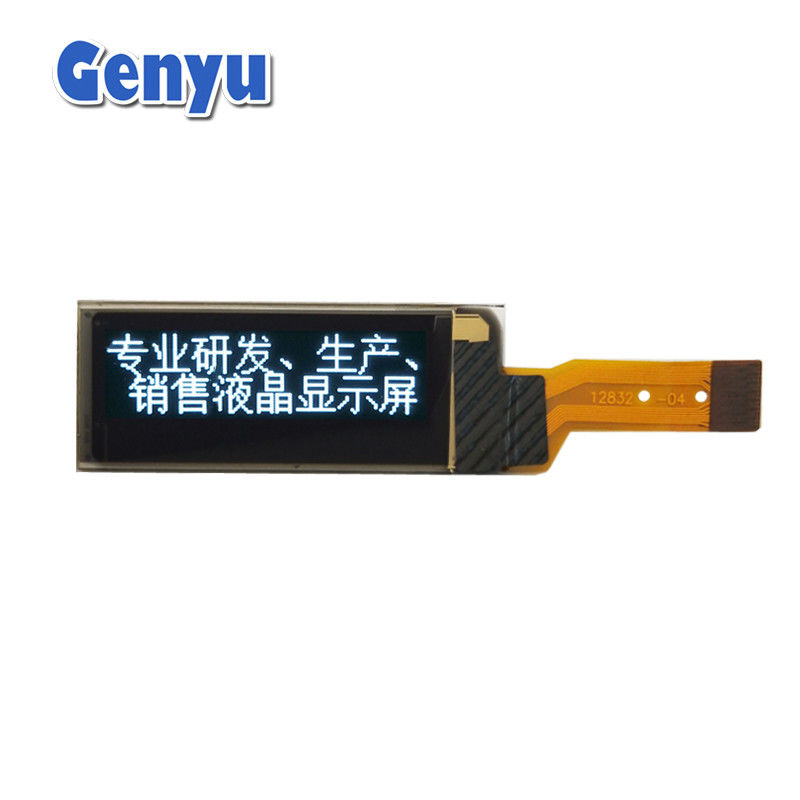 0.91 Inch OLED Display White 128x32 Dots 15pin Socket Type SPI Interface