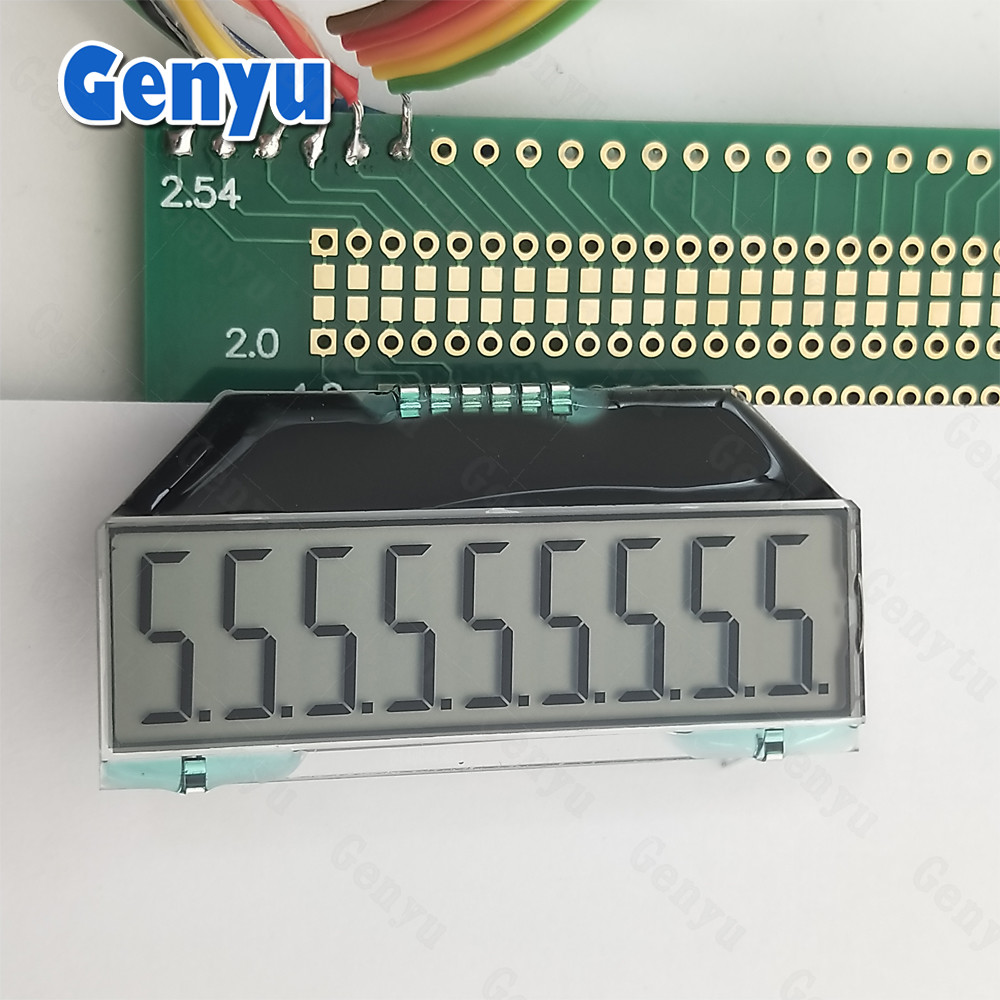 Custom LCD Display TN Segmented COG PIN Without Backlight For Water Meters